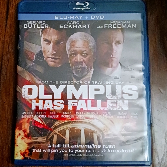 Sony | Media | Olympus Has Fallen On Bluray Dvd Morgan Freeman | Poshmark